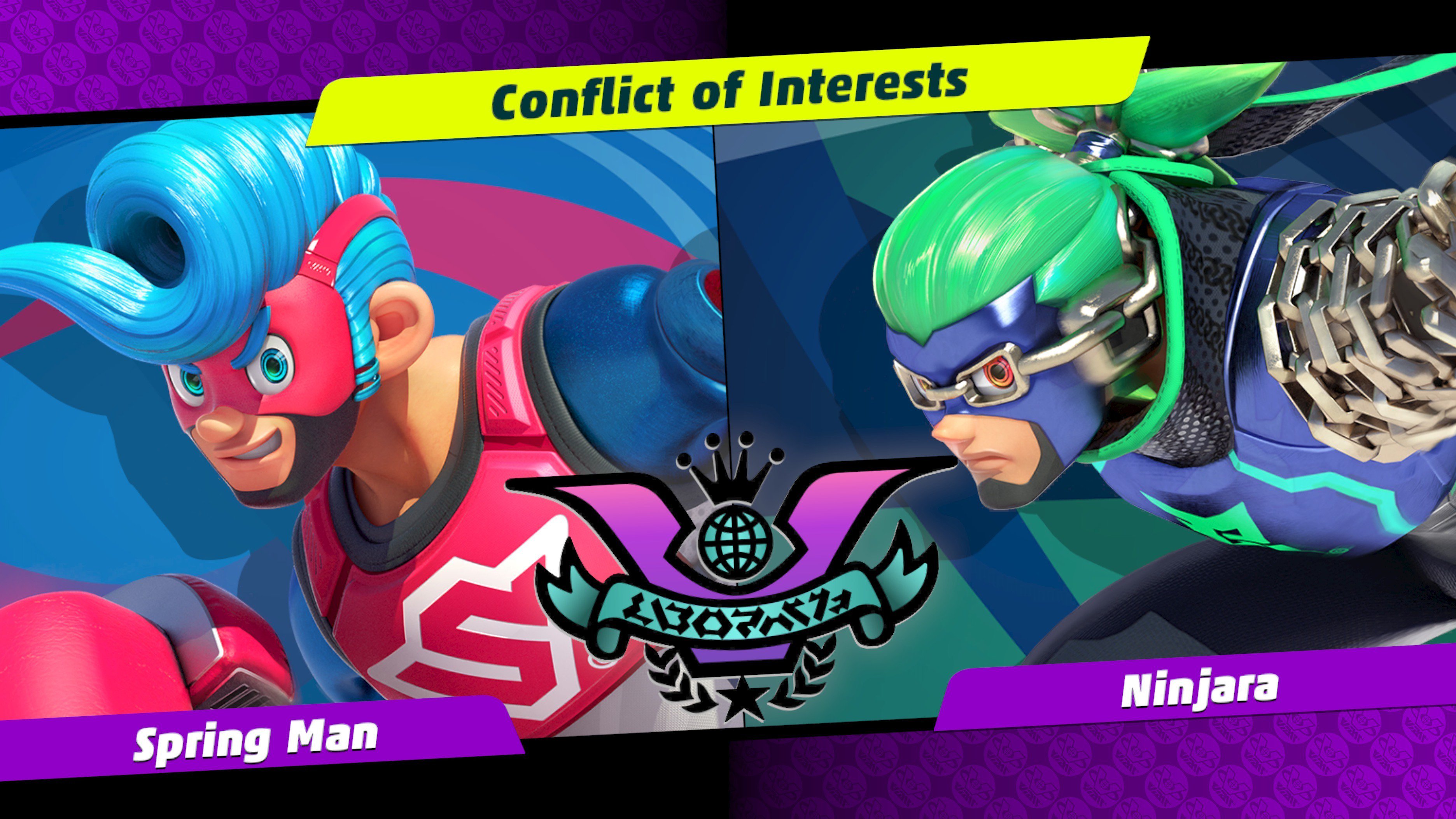 Spring Man And Ninjara Featured In Next Arms Part Crash Darkain Arts Gamers